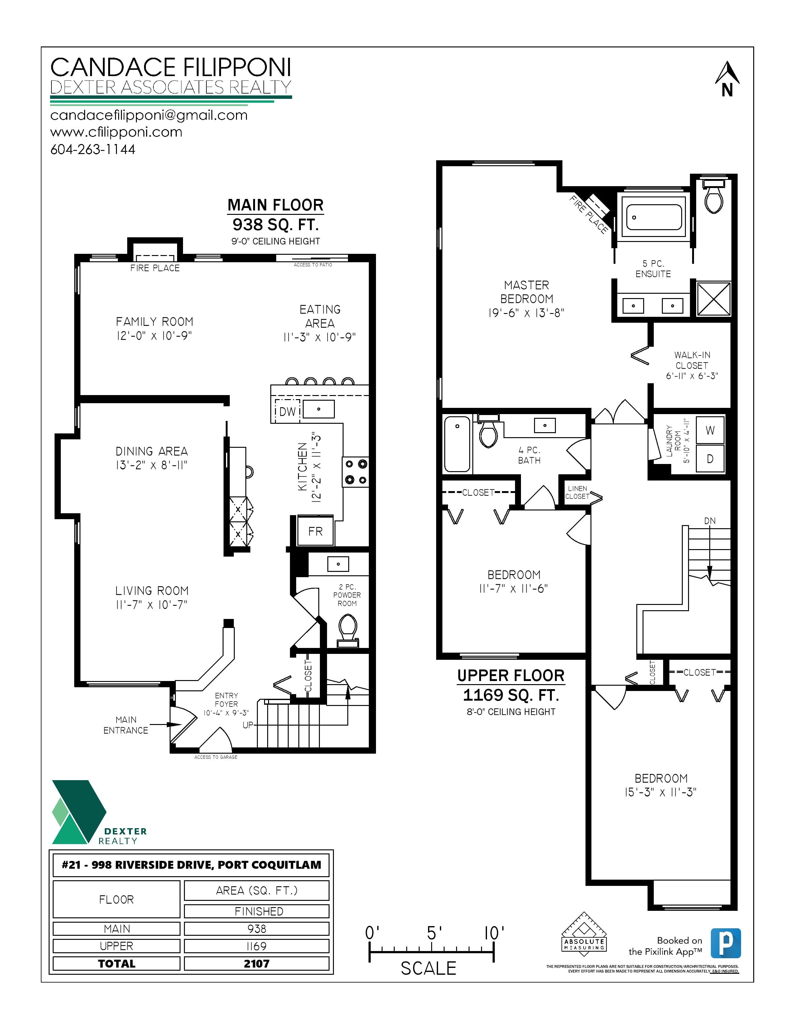 21 - 998 Riverside Drive, Port Coquitlam - Virtual Tour & Floor Plan ...